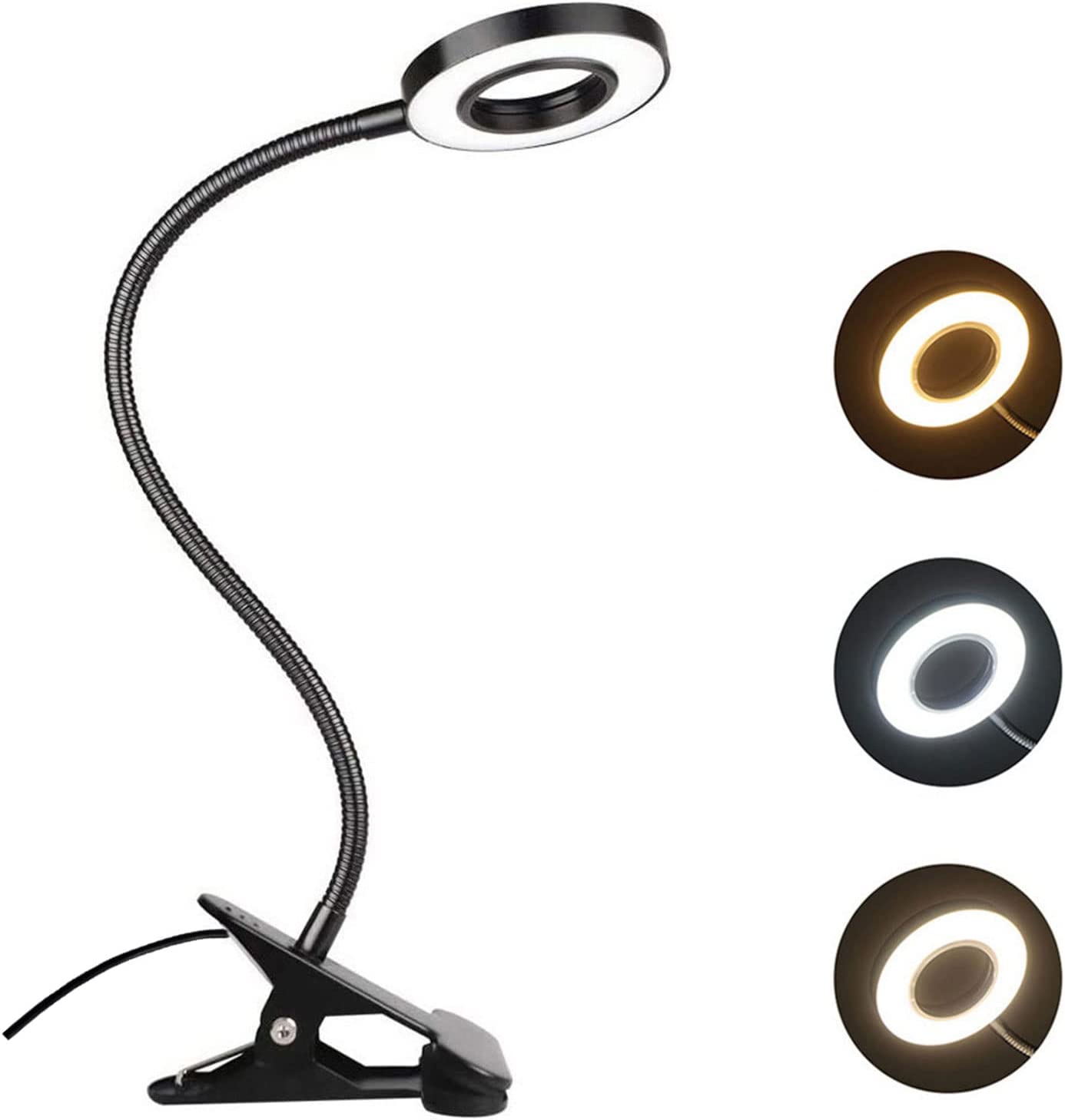 Clip-On LED Lamp for Reading And Studying