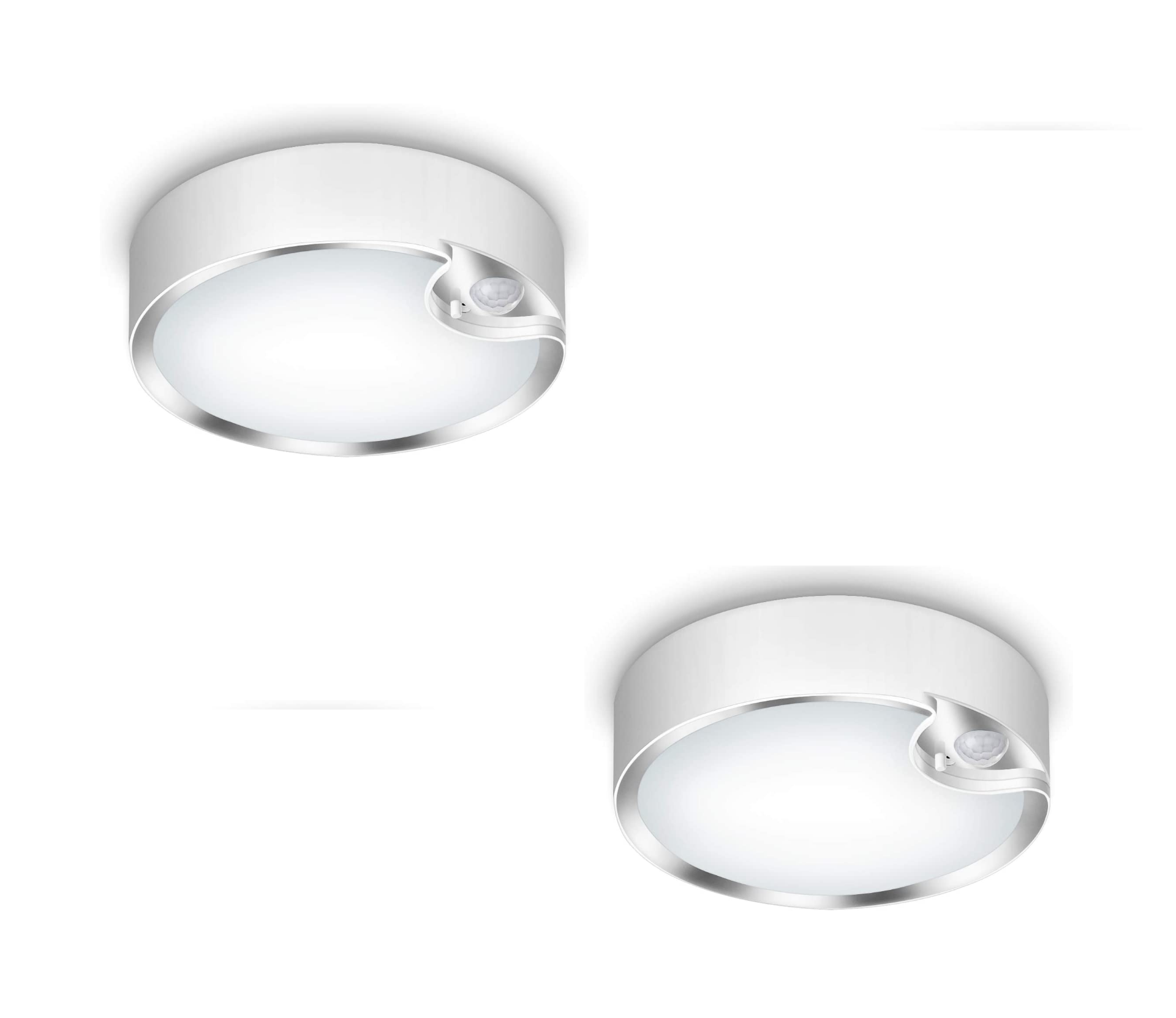 Motion Sensor Ceiling Lights Indoor - Battery Operated Ceiling Light