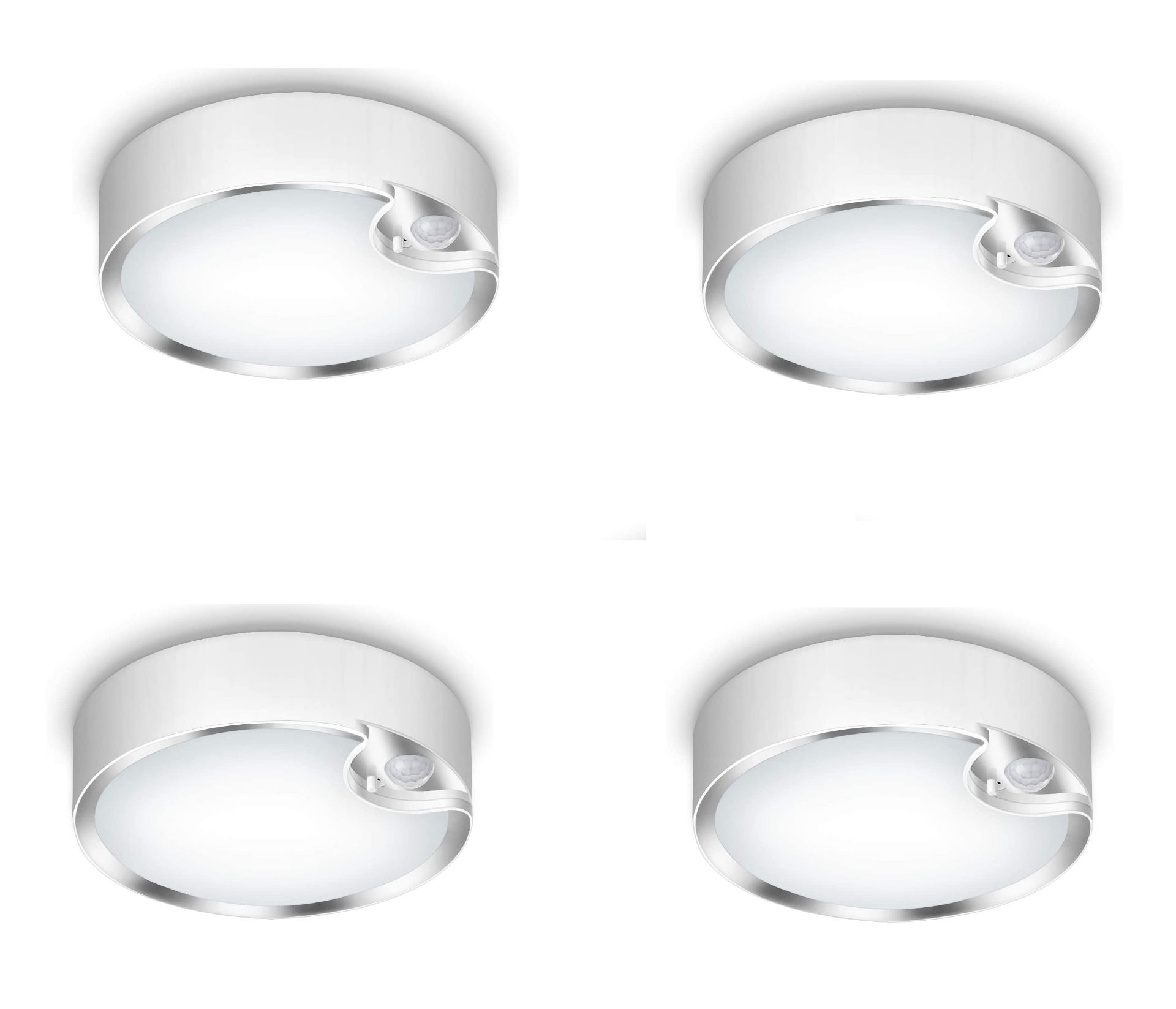 Motion Sensor Ceiling Lights Indoor - Battery Operated Ceiling Light