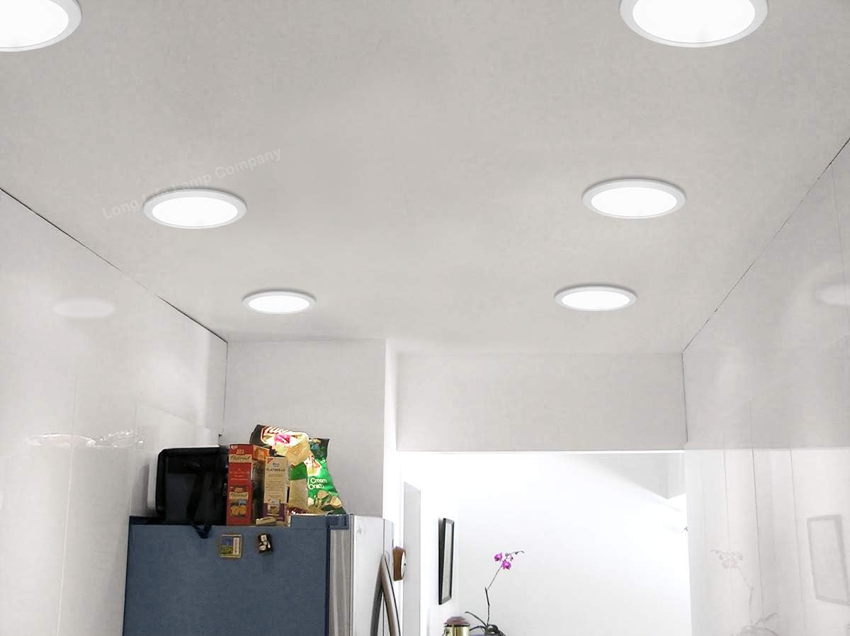 Round Recessed Ceiling light 6W Ultra-Slim LED Panel