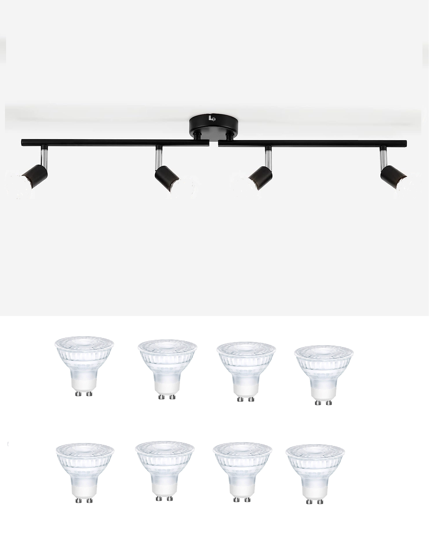 LED Ceiling Light Rotatable | 4 Way Ceiling Spotlight