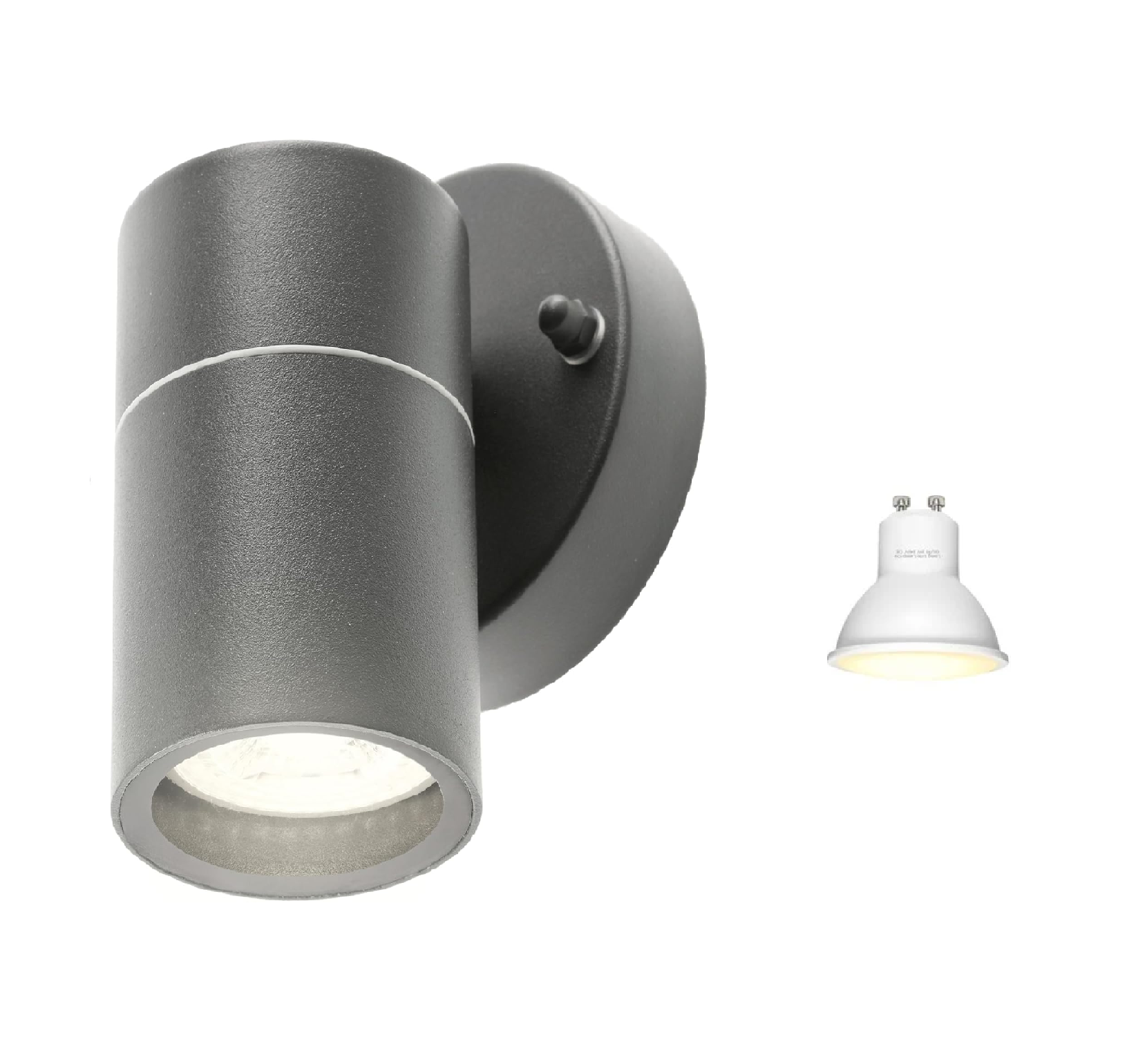 Outdoor Wall Lights, GU10 Base Up Down Exterior Wall Sconce
