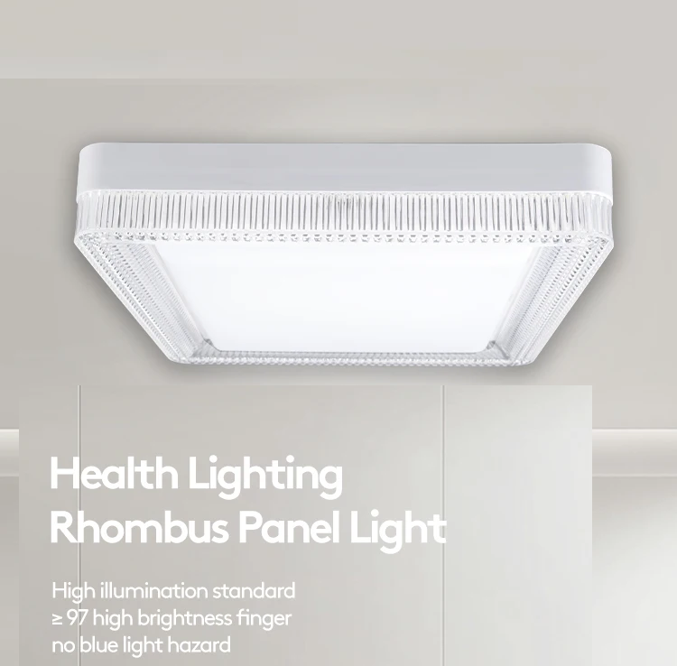 36W LED Ceiling Light: Natural White Square Indoor Ceiling Lamp