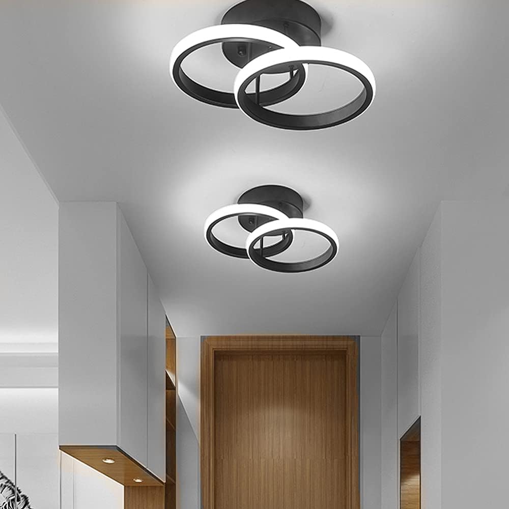 Modern LED Black Ceiling Lamp - Ceiling Lamp Shades UK