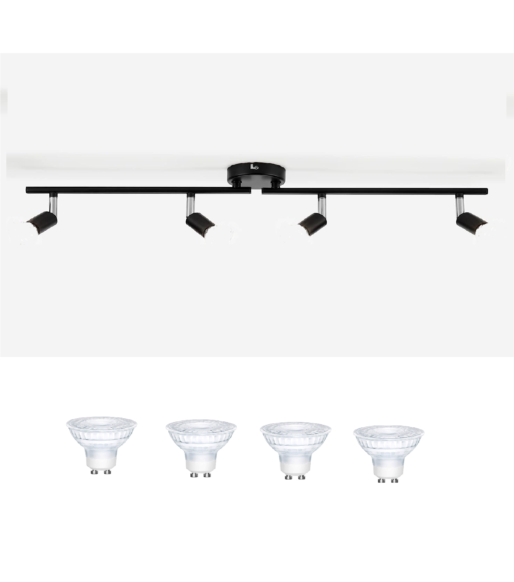 LED Ceiling Light Rotatable | 4 Way Ceiling Spotlight
