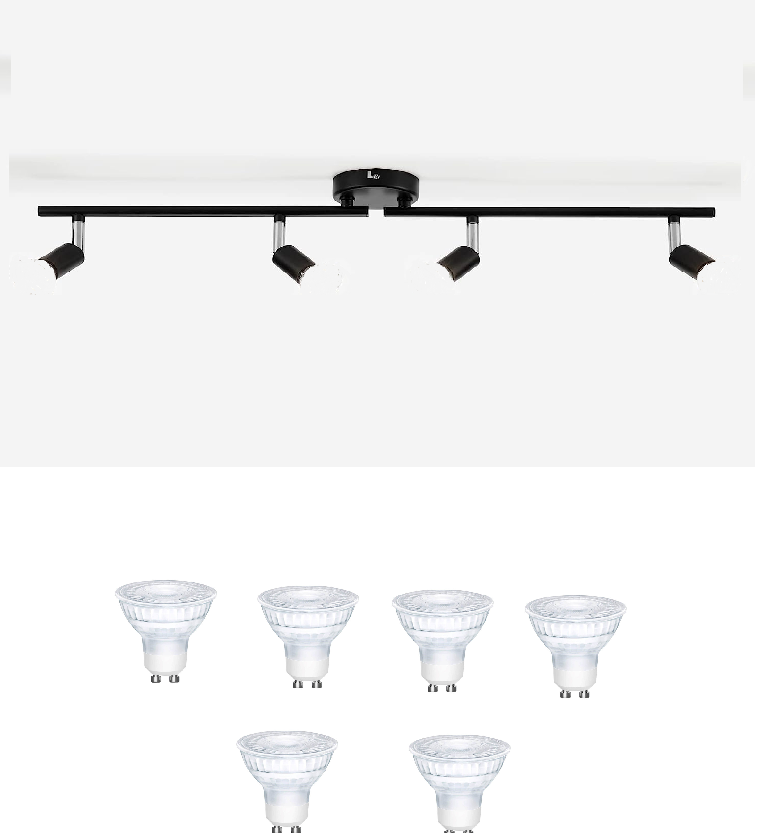 LED Ceiling Light Rotatable | 4 Way Ceiling Spotlight