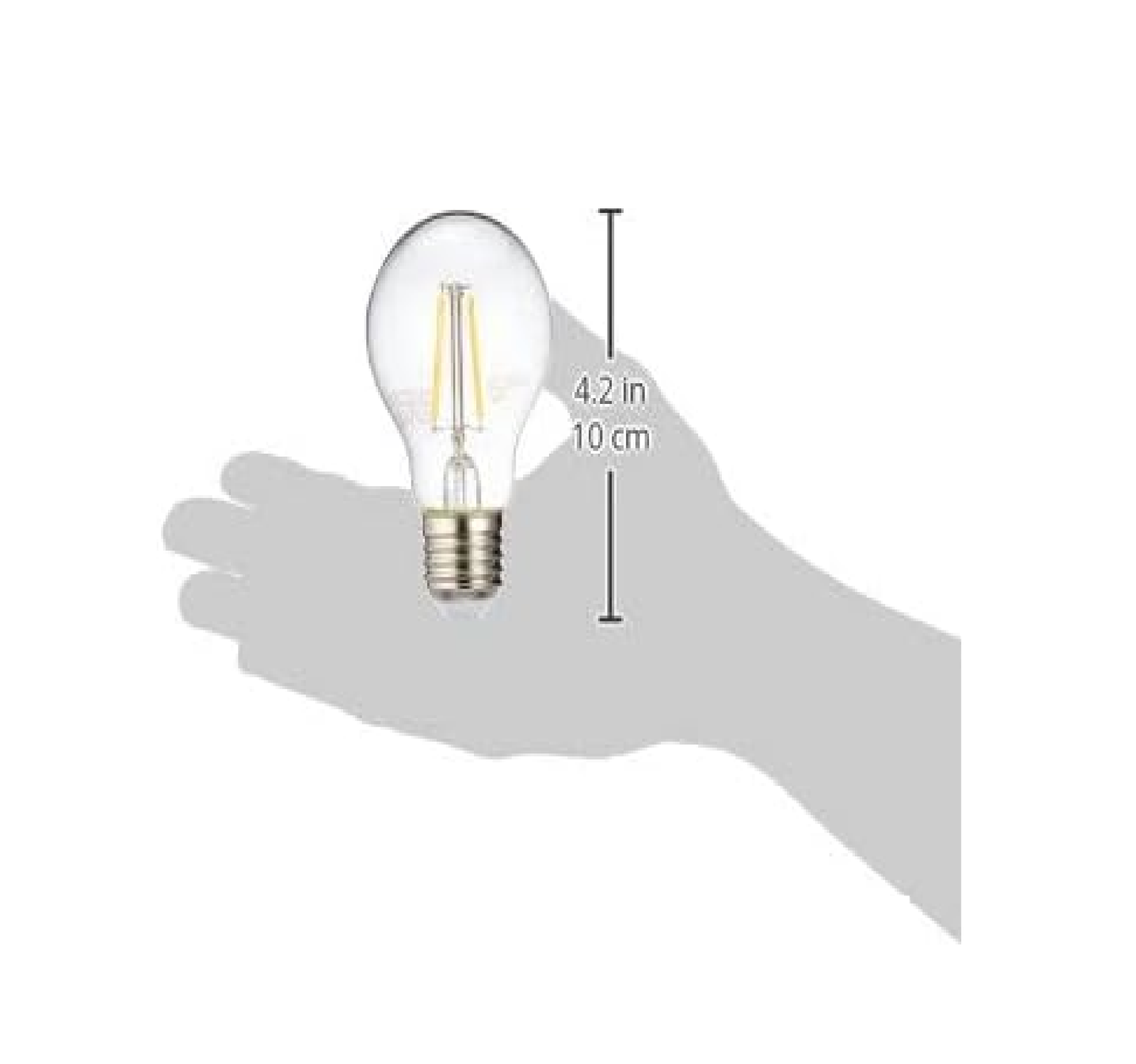 LED E27 Edison Screw Bulb - 7W Warm White