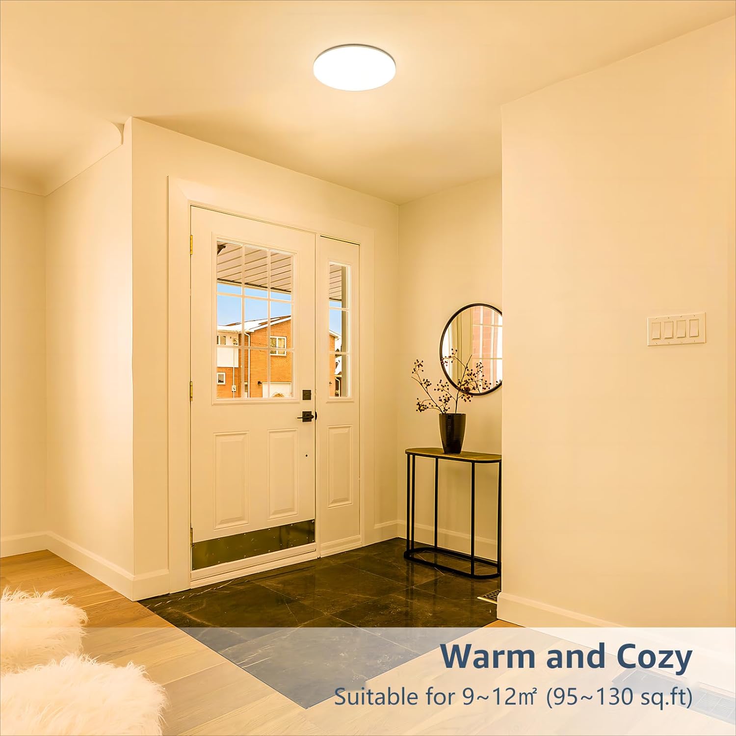 Bathroom Light Warm White - Waterproof Ceiling Lights