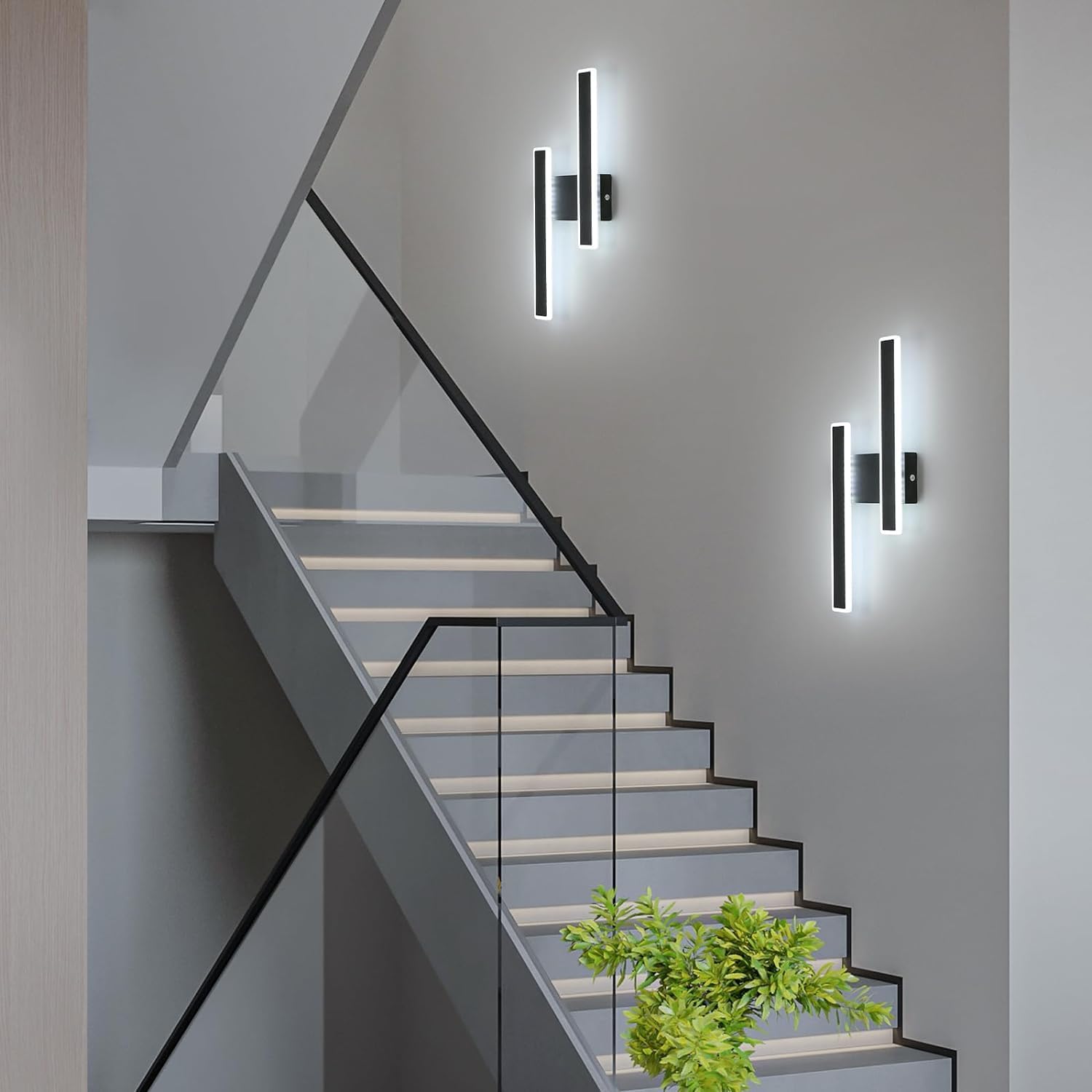 Modern LED Wall Lights Indoor - 32W Acrylic LED Wall Sconce Lights