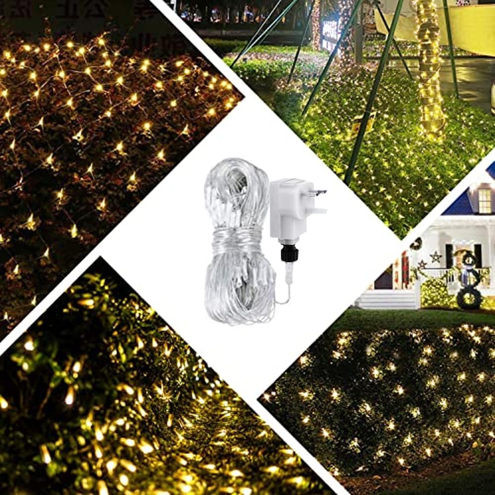 Outdoor Net Lights Mesh - LED Garden Tree Lights