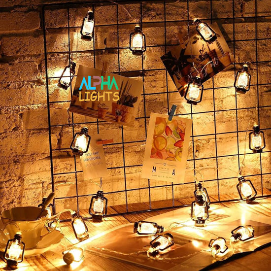 Outdoor lantern string lights store