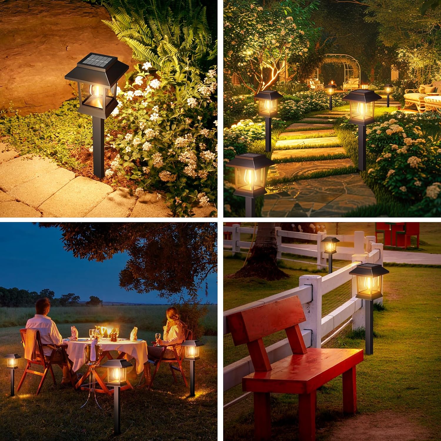 Solar Outdoor Garden Lights - Solar Globe Lights Outdoor
