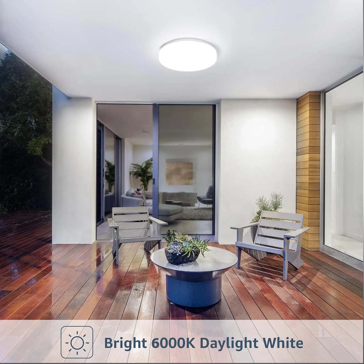 13W White Ceiling Light - Sleek and Energy-Saving Illumination