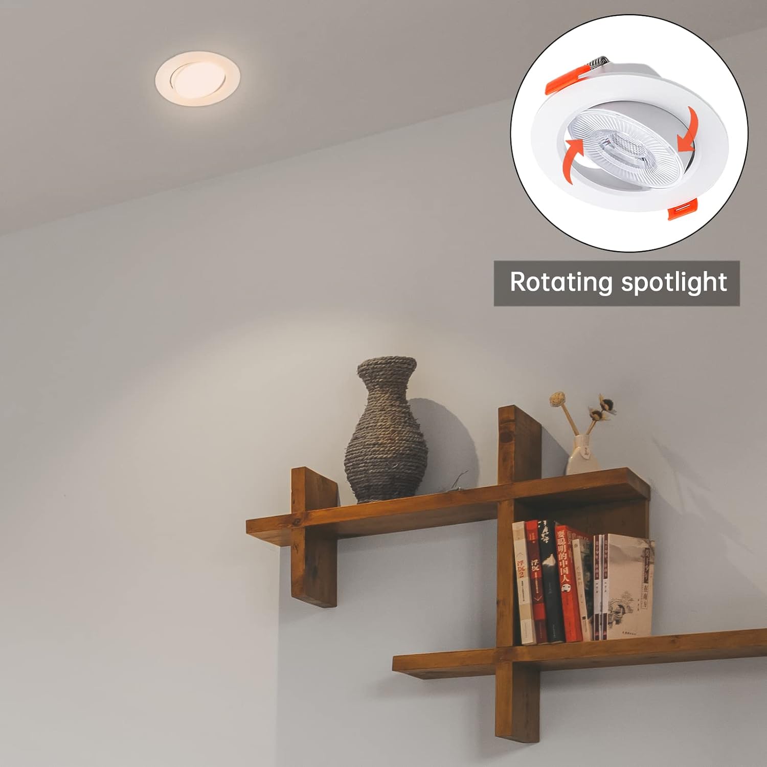 Adjustable Round Recessed SMD Downlight - 5W LED Spotlight for Precision Lighting