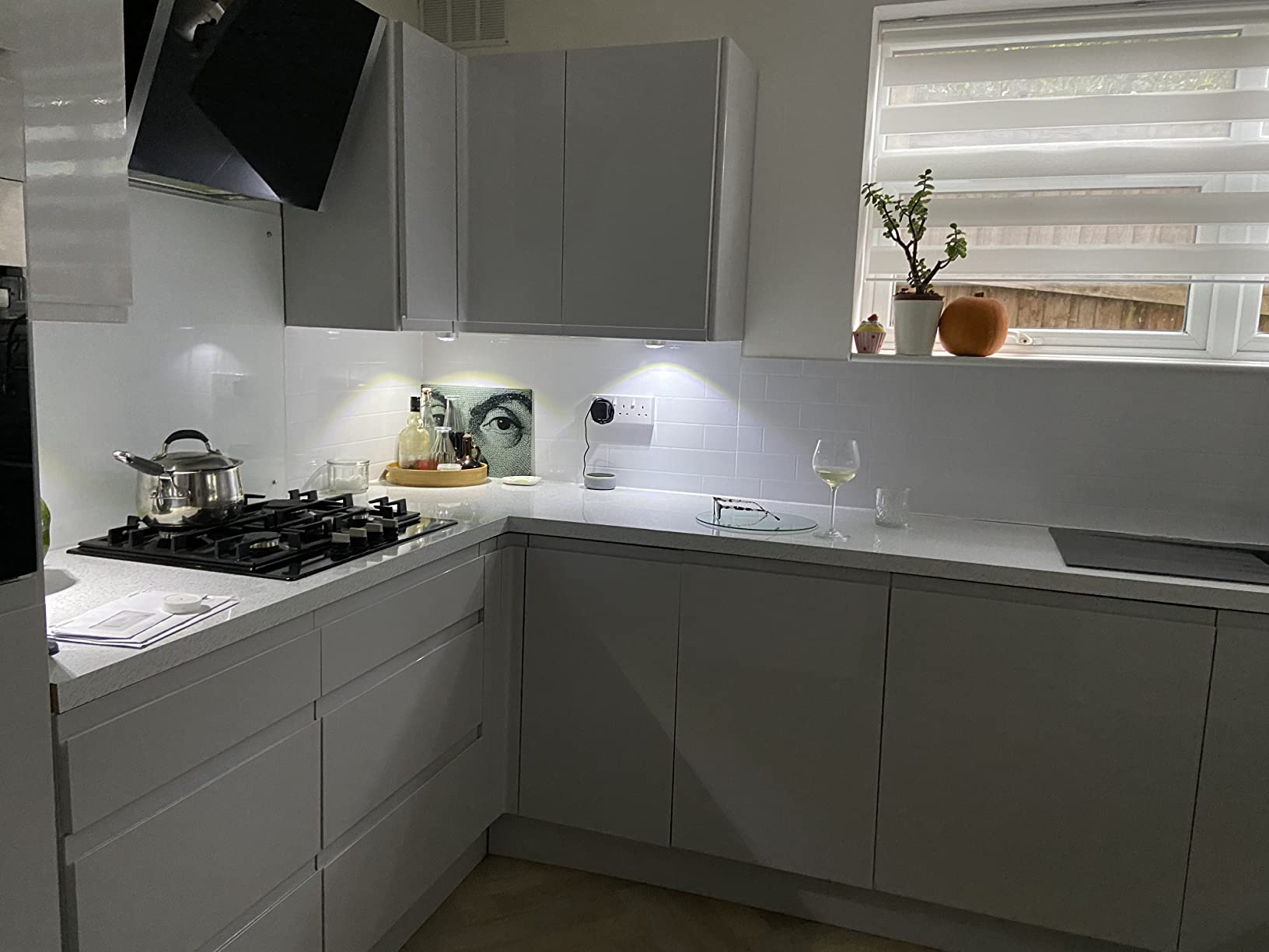 LED Battery-Powered Wireless Night Light Stick - Touch Activation Lamp