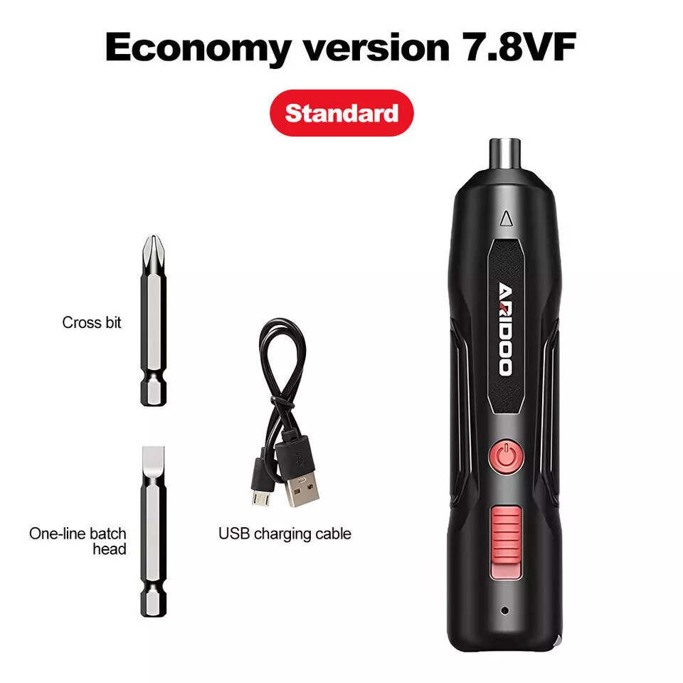 Mini Cordless Electric Screwdriver – USB Rechargeable Power Tool for ...